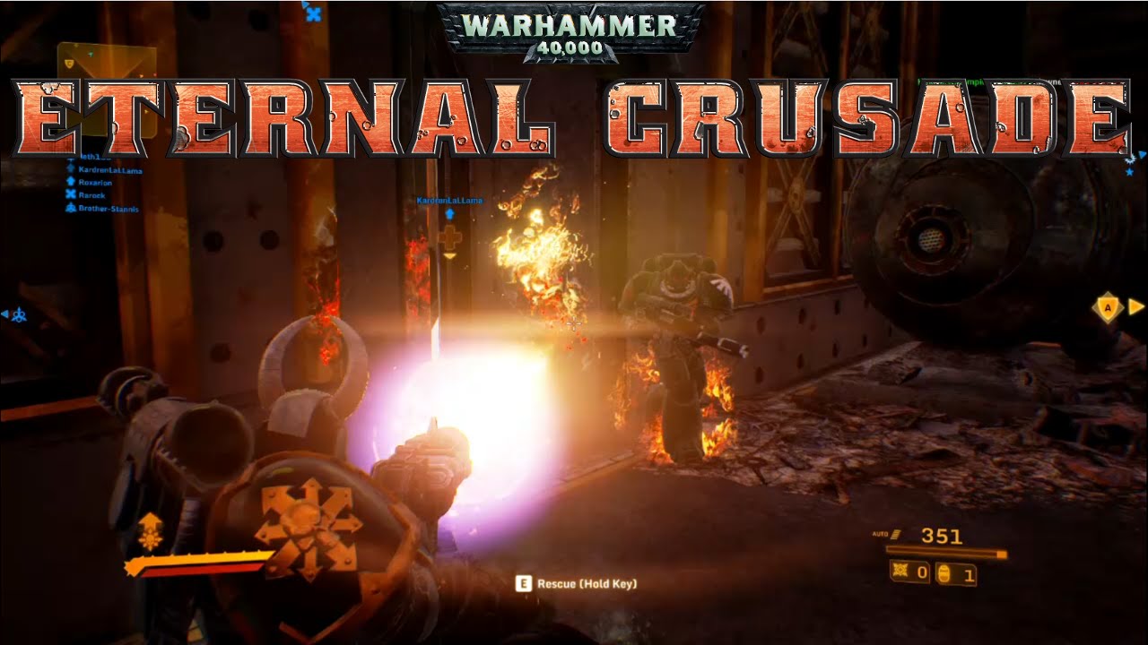 Warhammer 40K: Eternal Crusade - Meltagun Gameplay - Super Heated Death ...