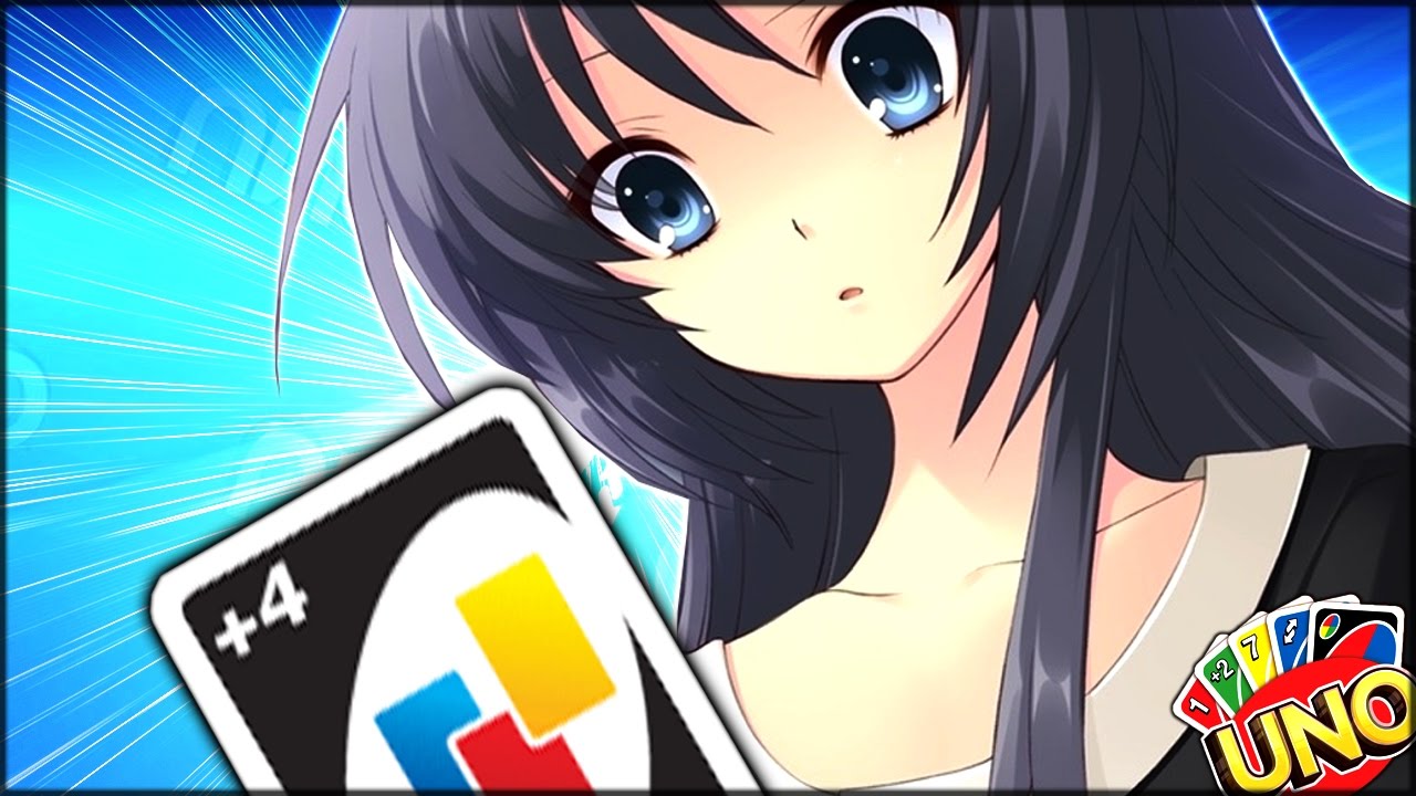 THIS CHICK IS GOING TO REK US ALL ON UNO!! TROLL GAME! (UNO with ...