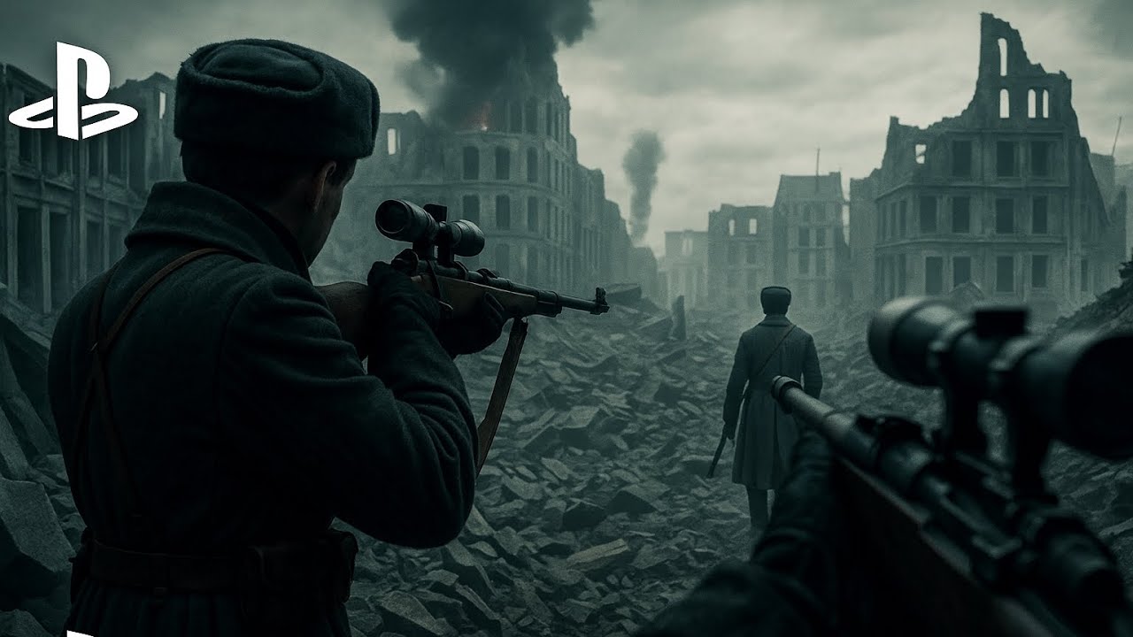 PS5 Pro WW2 Sniper Mission 🔥 Ultra Realistic War Game | Stealth Kill in ...