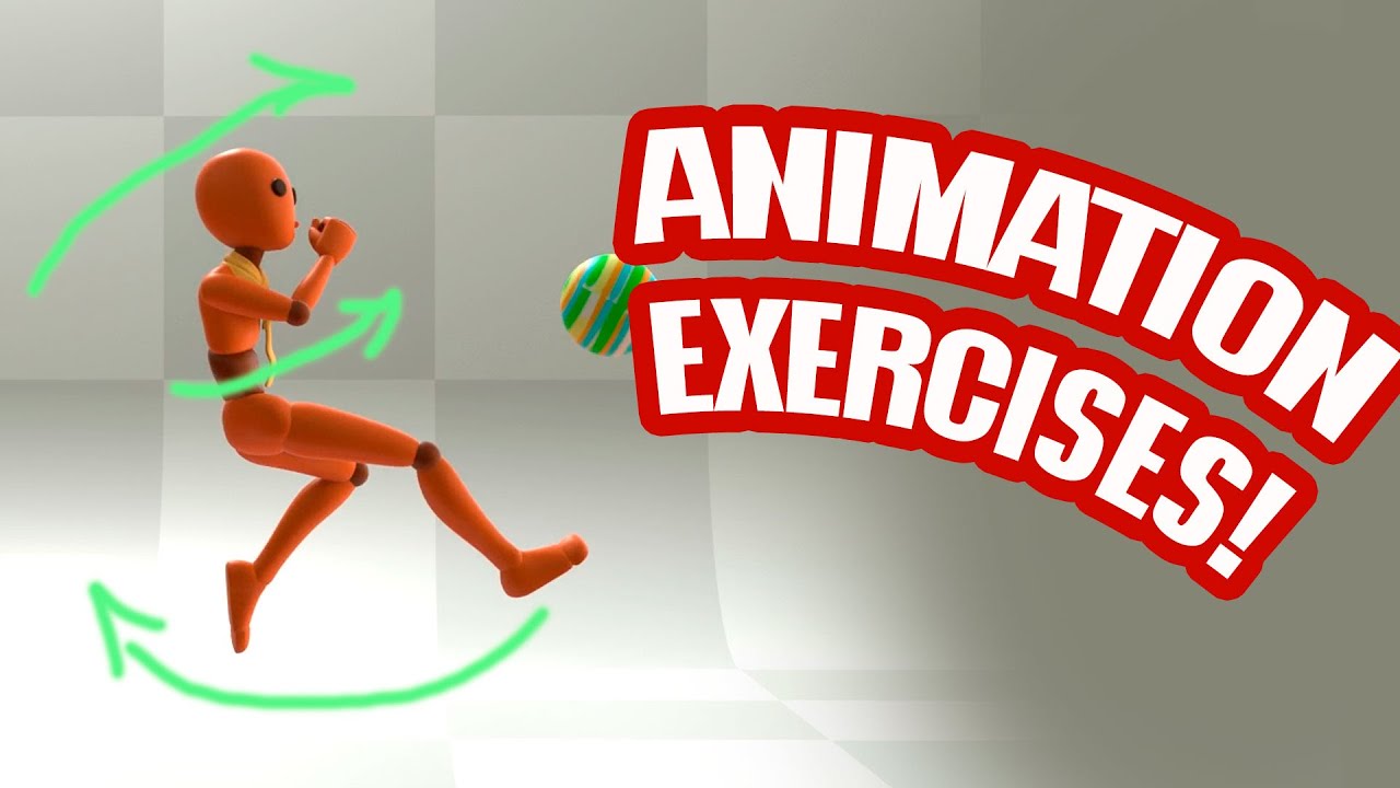 Simple Animation Exercises Made With Blender - YouTube