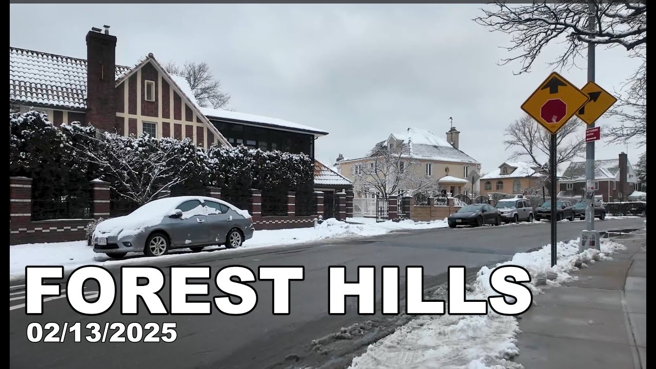 [4K] Exploring Forest Hills: A Scenic Walking Tour Through Queens ️ ...