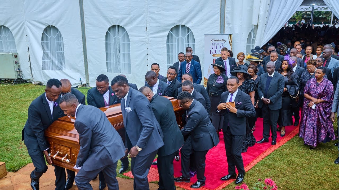 SEE WHAT HAPPENED WHEN BISHOP ALLAN KIUNA WAS LAID TO REST IN THINDIGUA ...