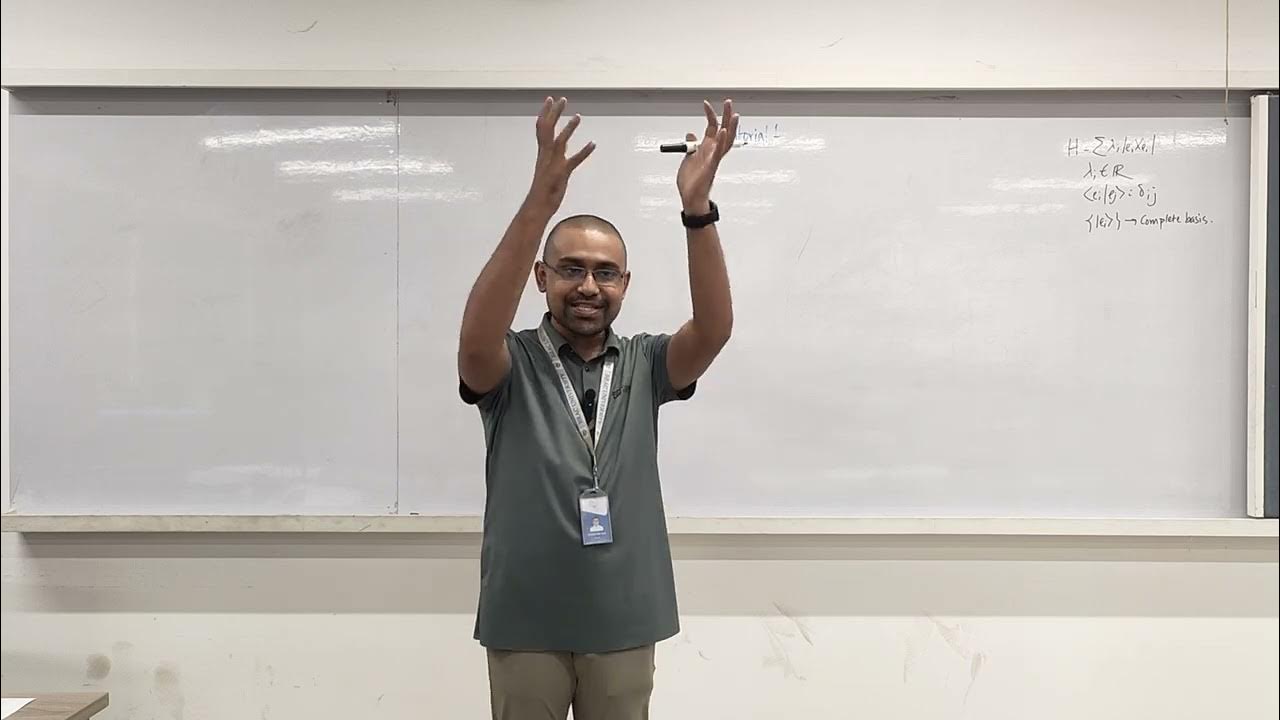 [CSE482] Quantum Computing II | Tutorial 1: Spectral Decomposition | Fall '24 - YouTube