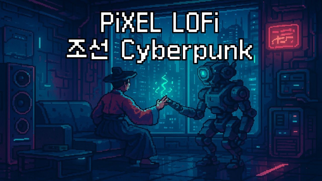 PiXEL LOFi | Joseon Cyberpunk | Cafe, Study, Coding, Chill Beats - YouTube