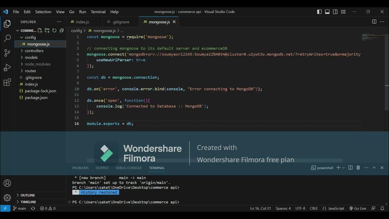 Ecommerce Api Using Node Js And Mongo Db Coding Ninjas Project Codingninjas Skill Test 3