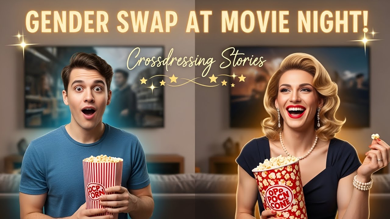 "Gender Swap at Movie Night! | Crossdressing Stories 💫 - YouTube