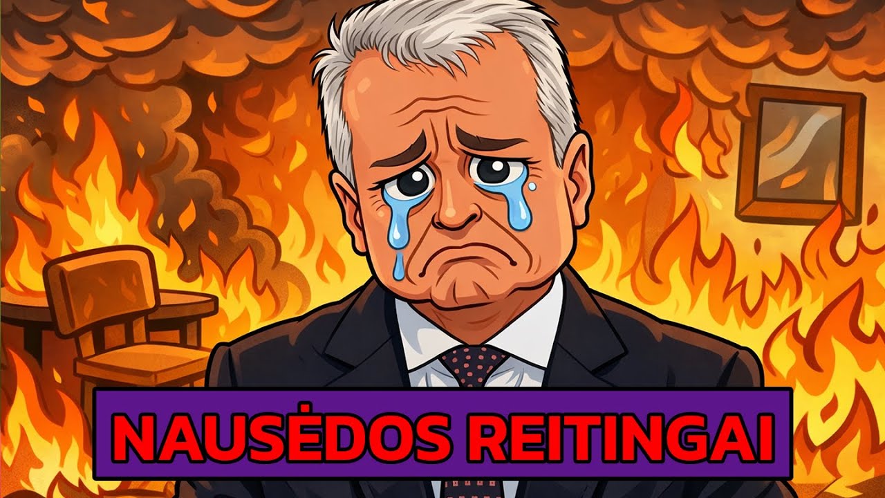 Liudnas nausėdukas ir liūdni jo reitingai 😭 | Karalius Reaguoja - YouTube