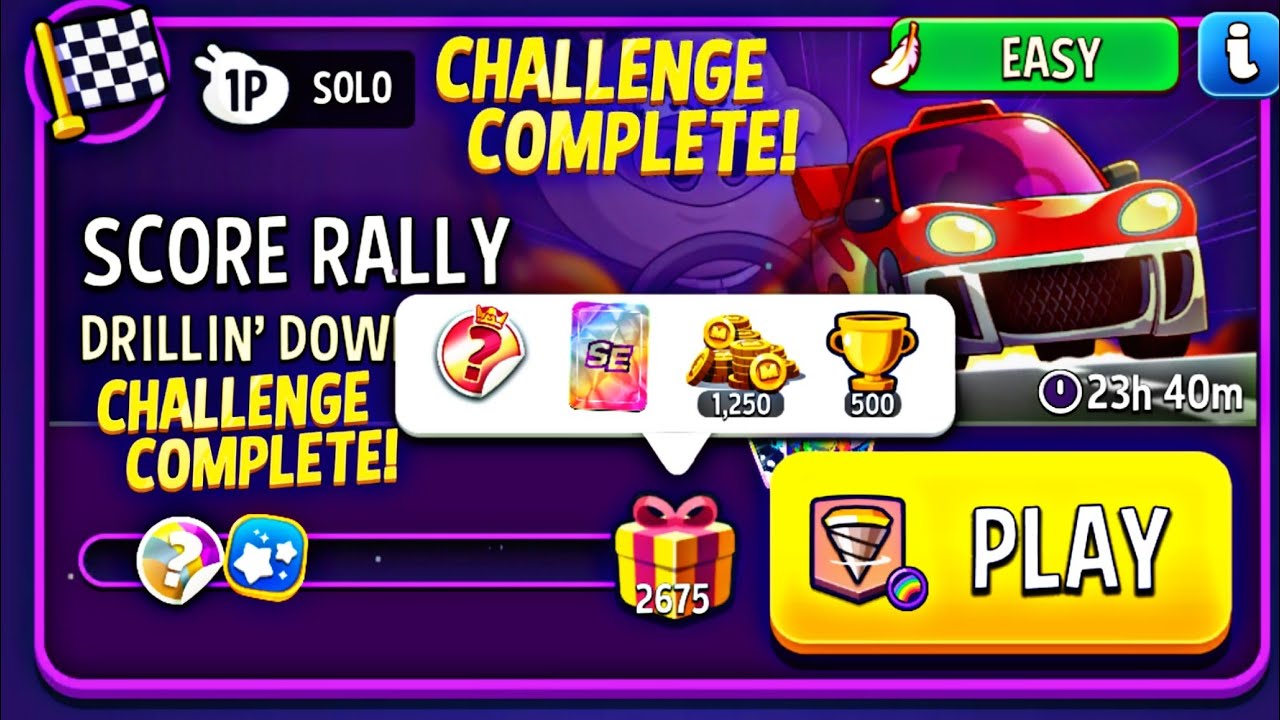 drillin down rainbow score rally solo challenge | match masters ...