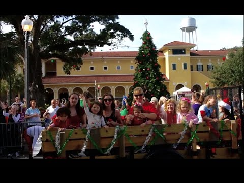 Emma in the Christmas Parade!