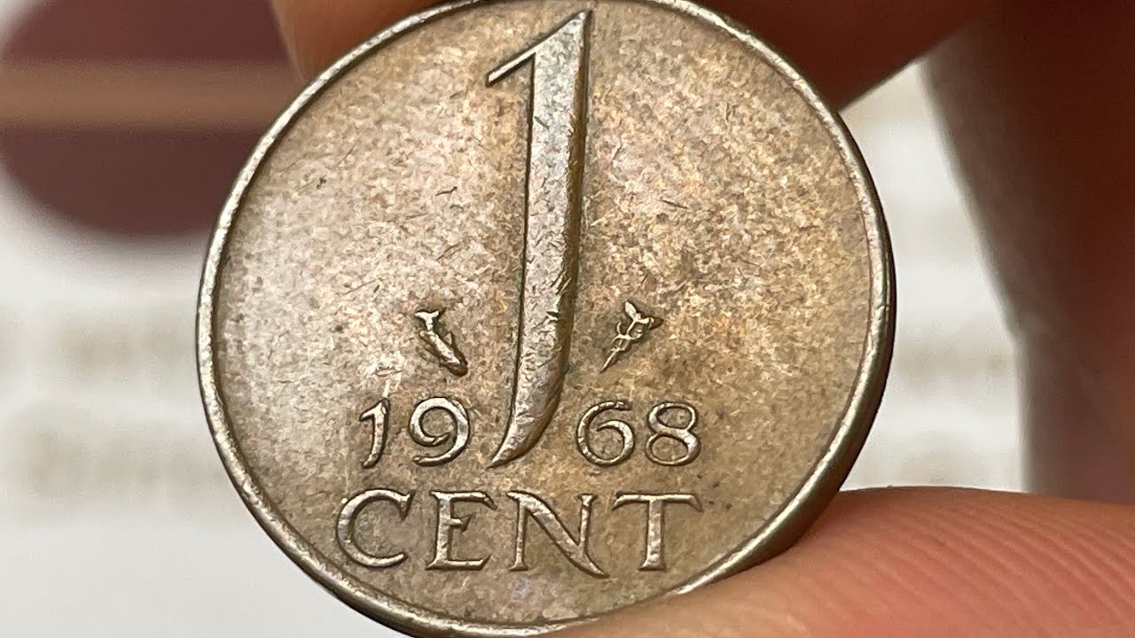1968 Netherlands 1 Cent Coin • Values, Information, Mintage, History ...