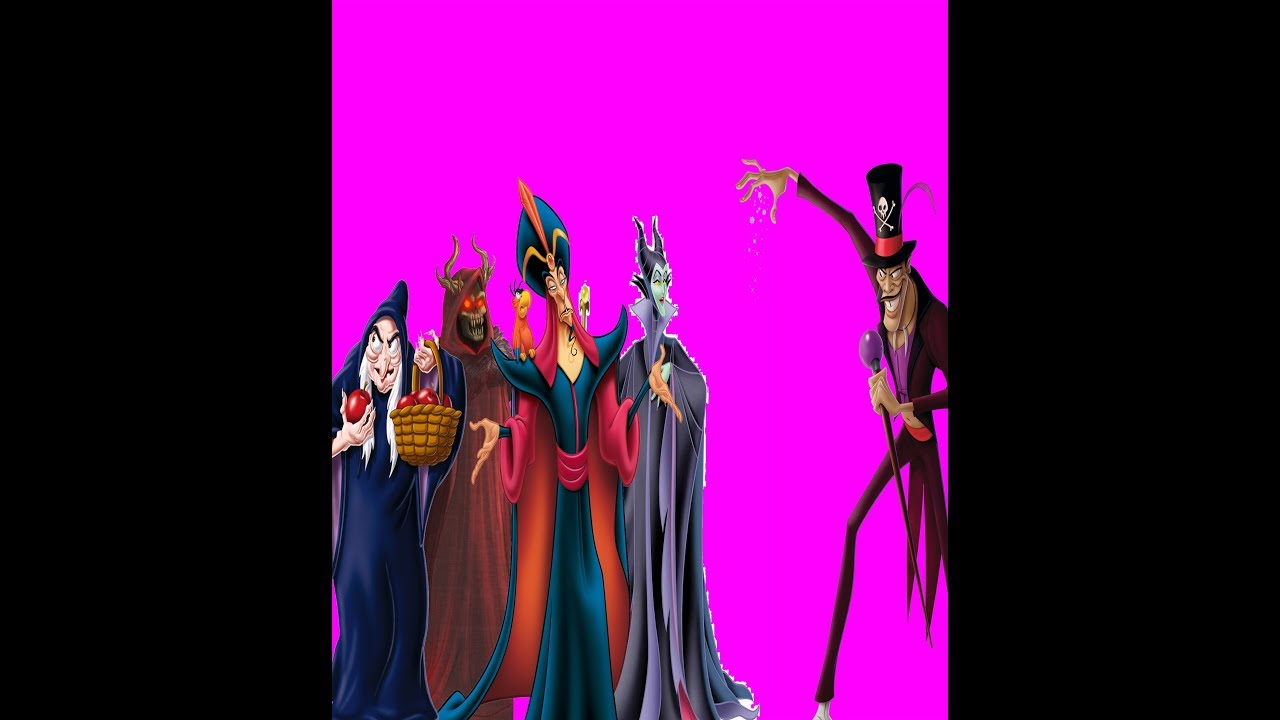 Disney Animated Villains Evolution - YouTube