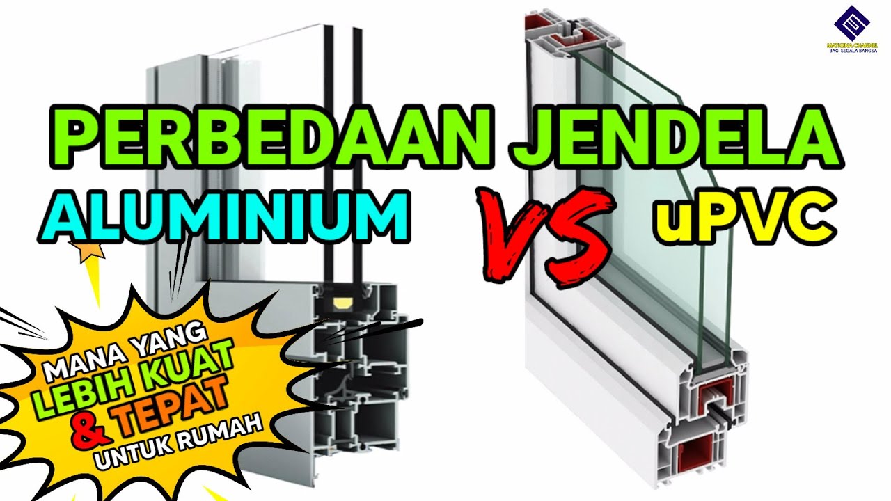 PVC Vs UPVC: Mana Yang Lebih Unggul Untuk Jendela Rumah Anda?