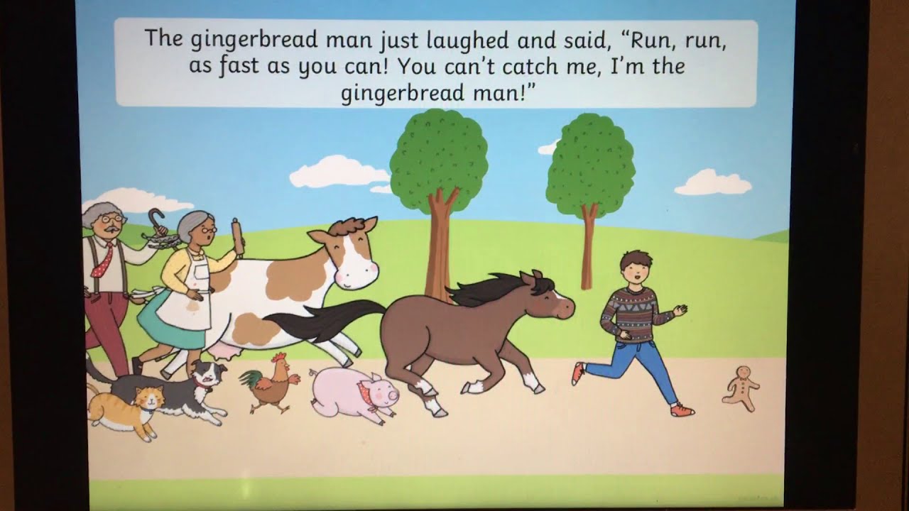 The Gingerbread Man Story - YouTube