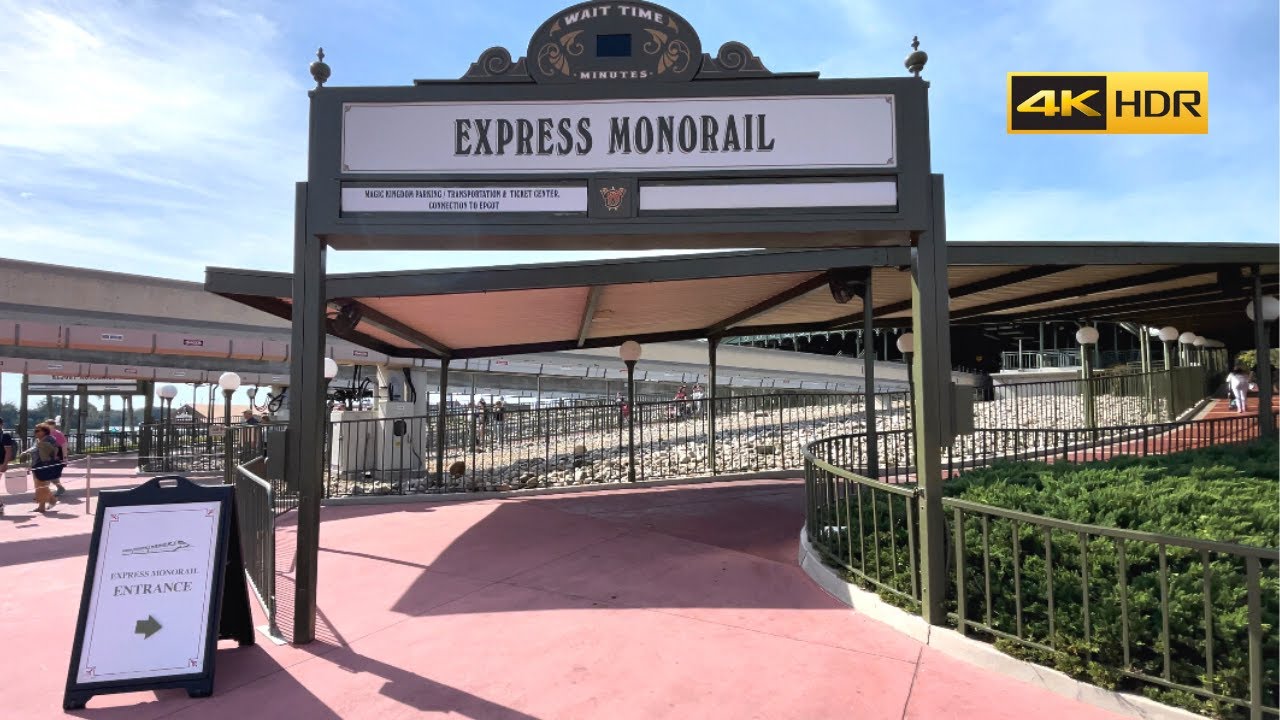 Leaving the Magic Kingdom and Taking the Express Monorail to TTC | Walt ...