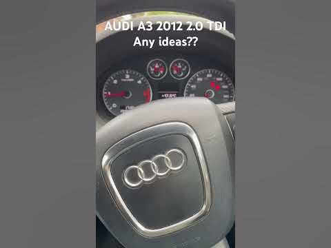 AUDI A3 2012 2.0 TDI Knocking Noise when turning steering left - YouTube