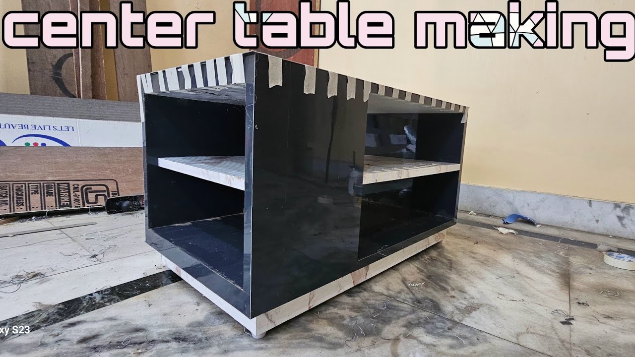 simple center design, center table making with 19 mm plyboard #design # ...