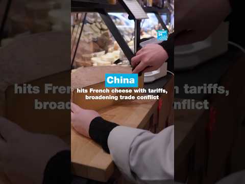 China hits French cheese with tariffs, broadening trade conflict • FRANCE 24 English