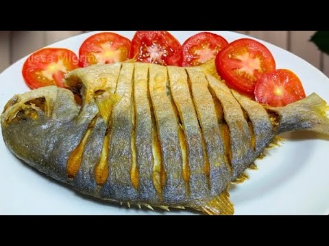 Perfect Fried Pompano! Crispy Outside Juicy inside!! - YouTube