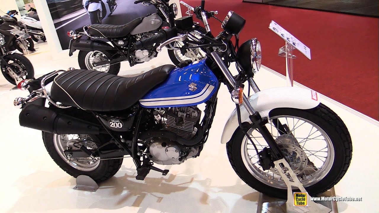 2016 Suzuki Van Van 200 - Walkaround - 2015 Salon de la Moto Paris - YouTube