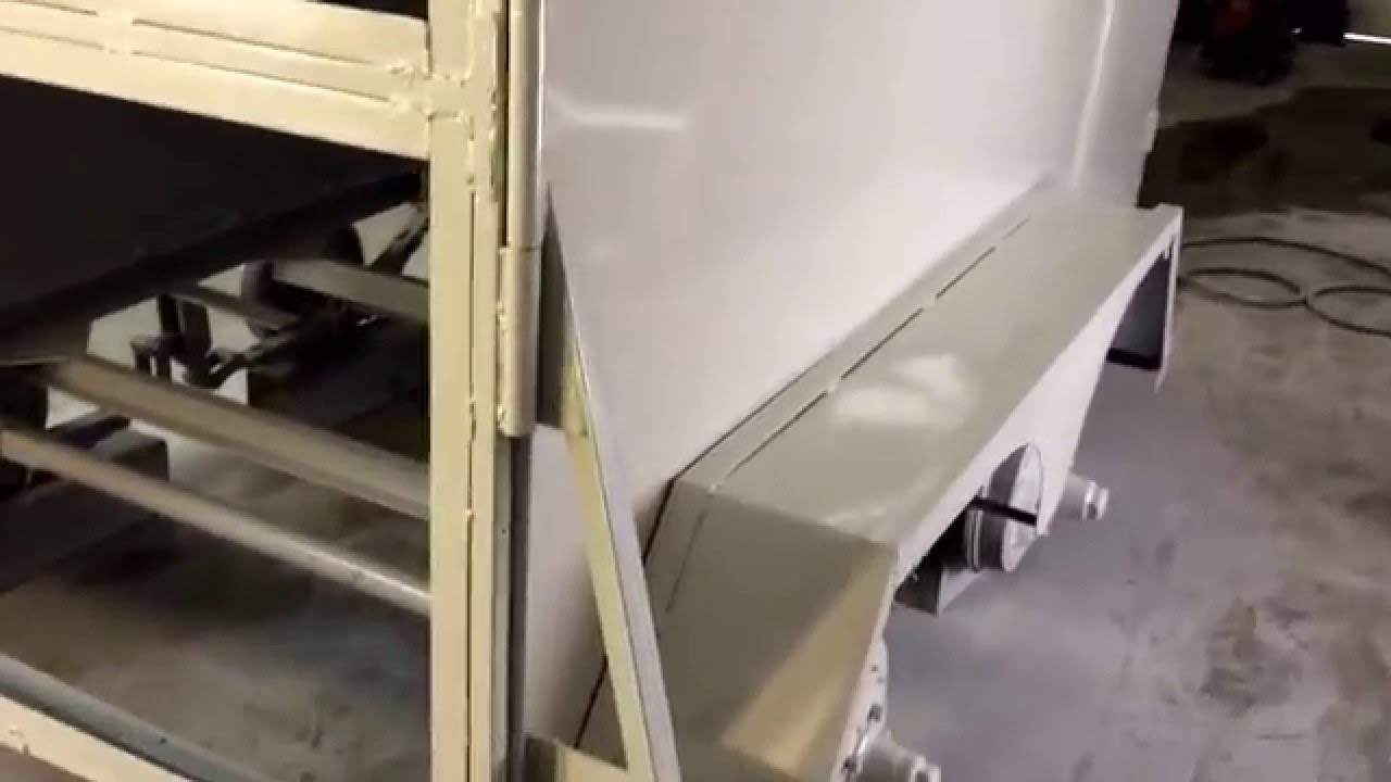 SPI gray epoxy restoring a horse trailer paint day top coated with van ...