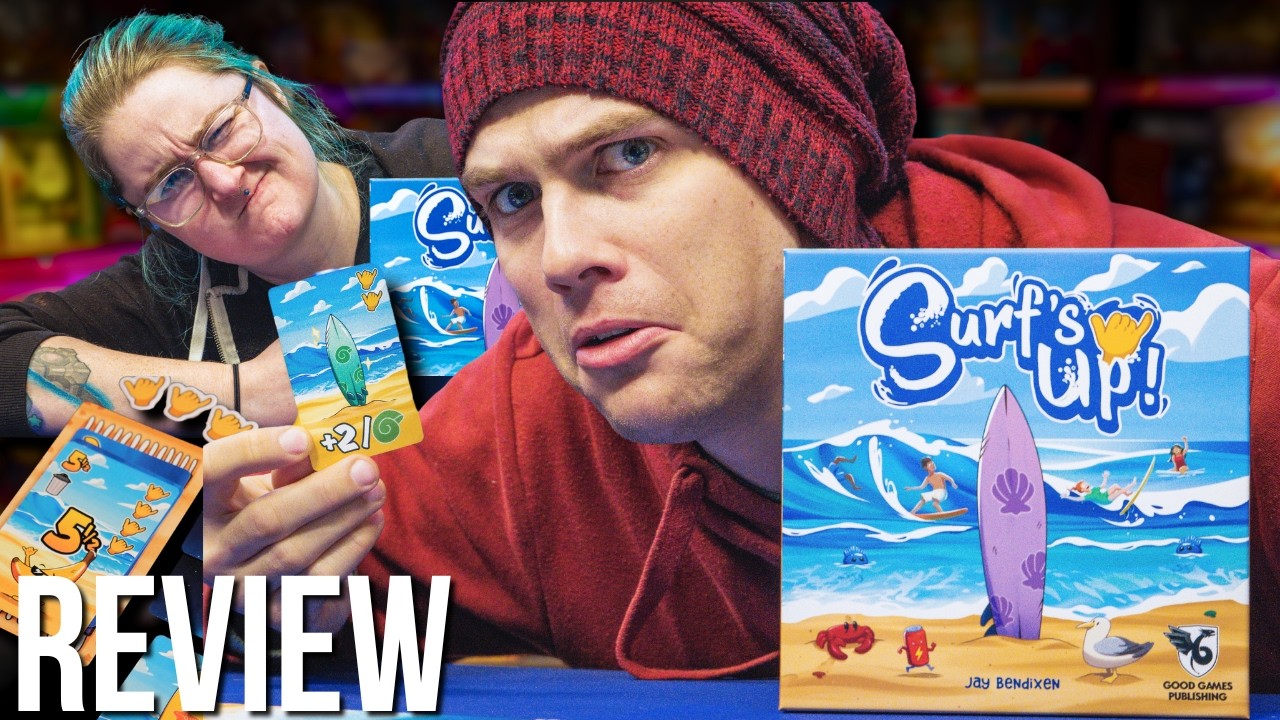 Crashing Out or Catching The Perfect Wave? Surfs Up Board Game Review ...