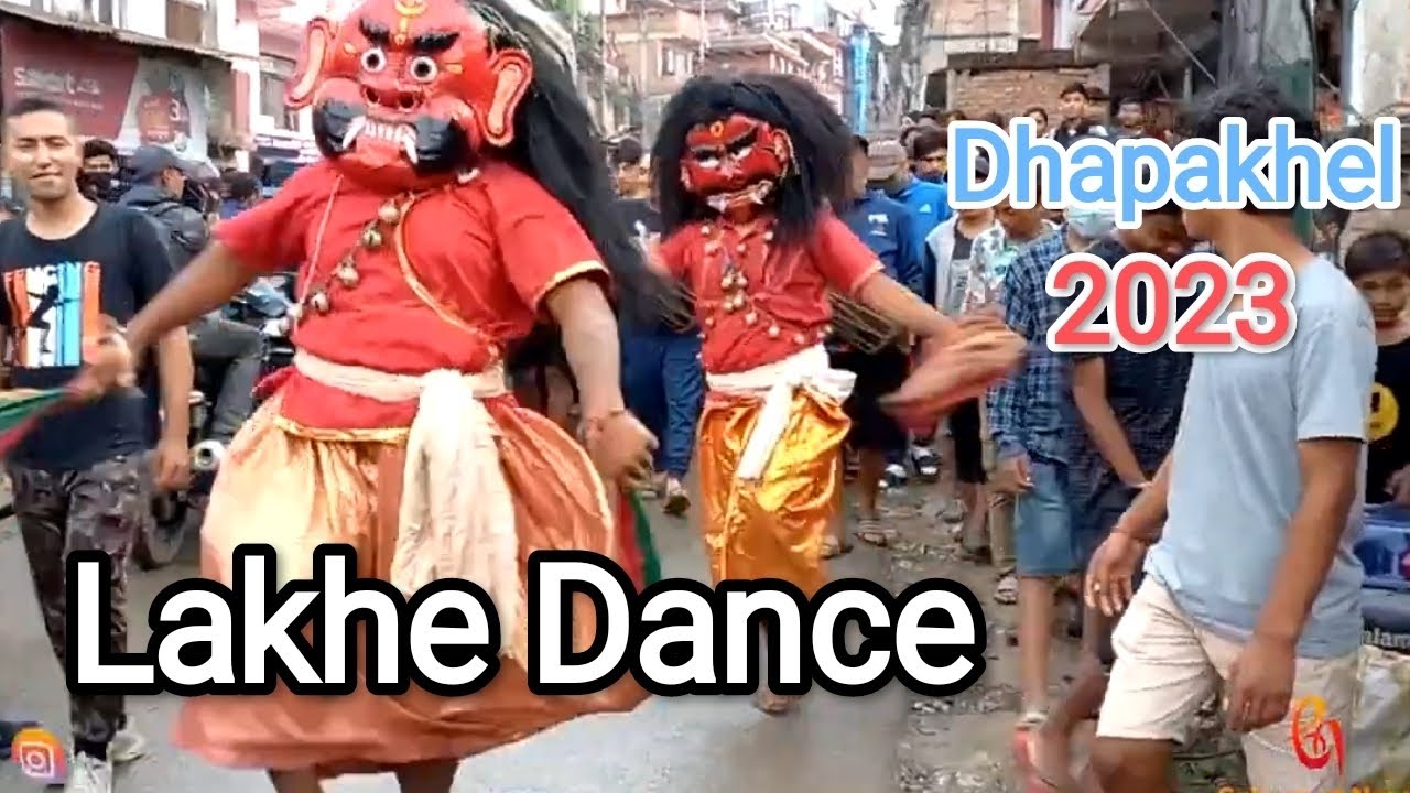 Lakhe Dance | Dhapakhel Lalitpur | 2023 😍 Ep.2 | Dipesh moktan vlog ...