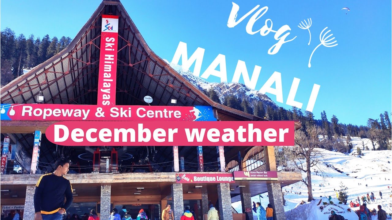 मनाली हिमाचल बर्फ़ ही बर्फ़ manali ice snow vlog Himachal ️walking # ...