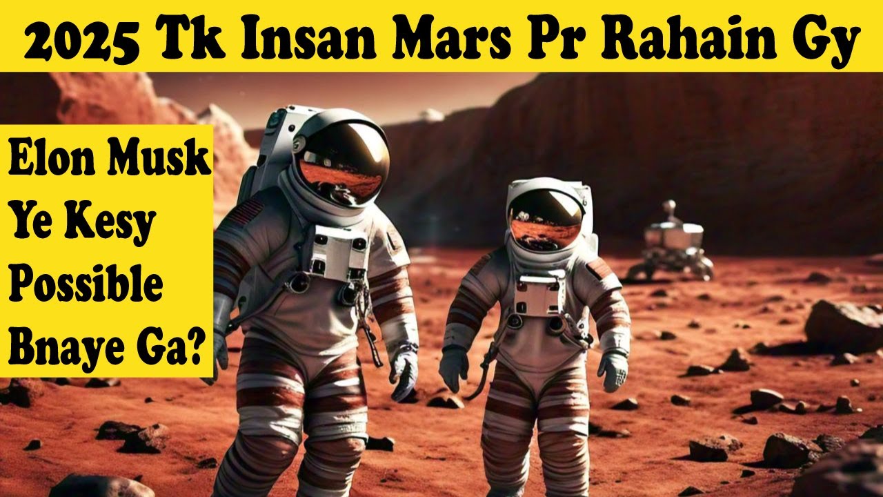 Elon Musk Plan To Colonize Mars | How Humans Will Survive On Mars ...