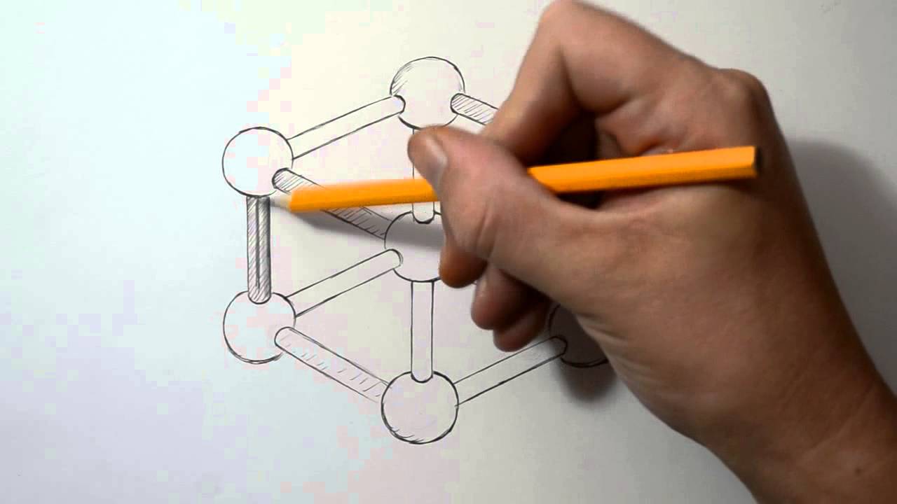 Optical Illusion Box - How To Draw - YouTube
