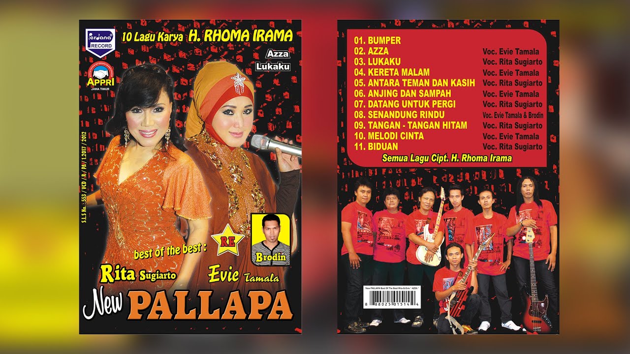 Full Album NEW PALLAPA Best EVIE TAMALA dan RITA SUGIARTO vol 2 - YouTube
