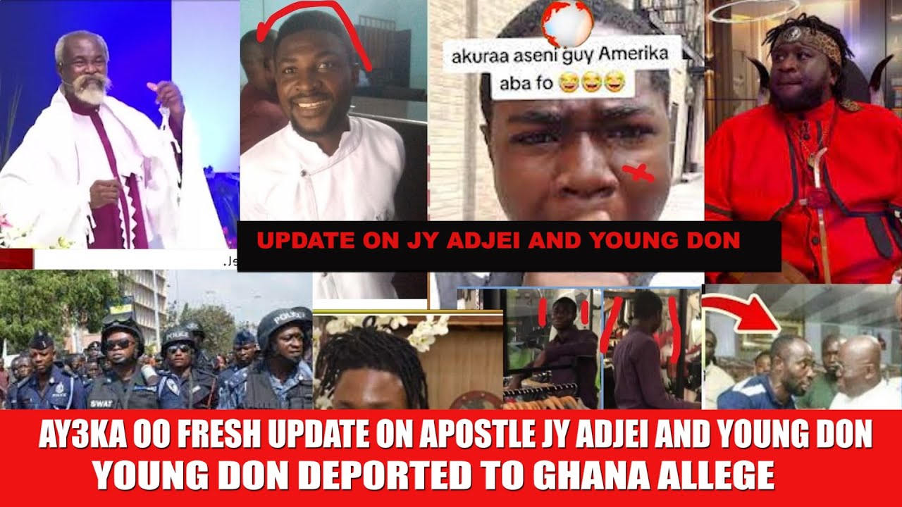 Ay3kaooo fresh update on Apostle JY Adjei and young Don - YouTube