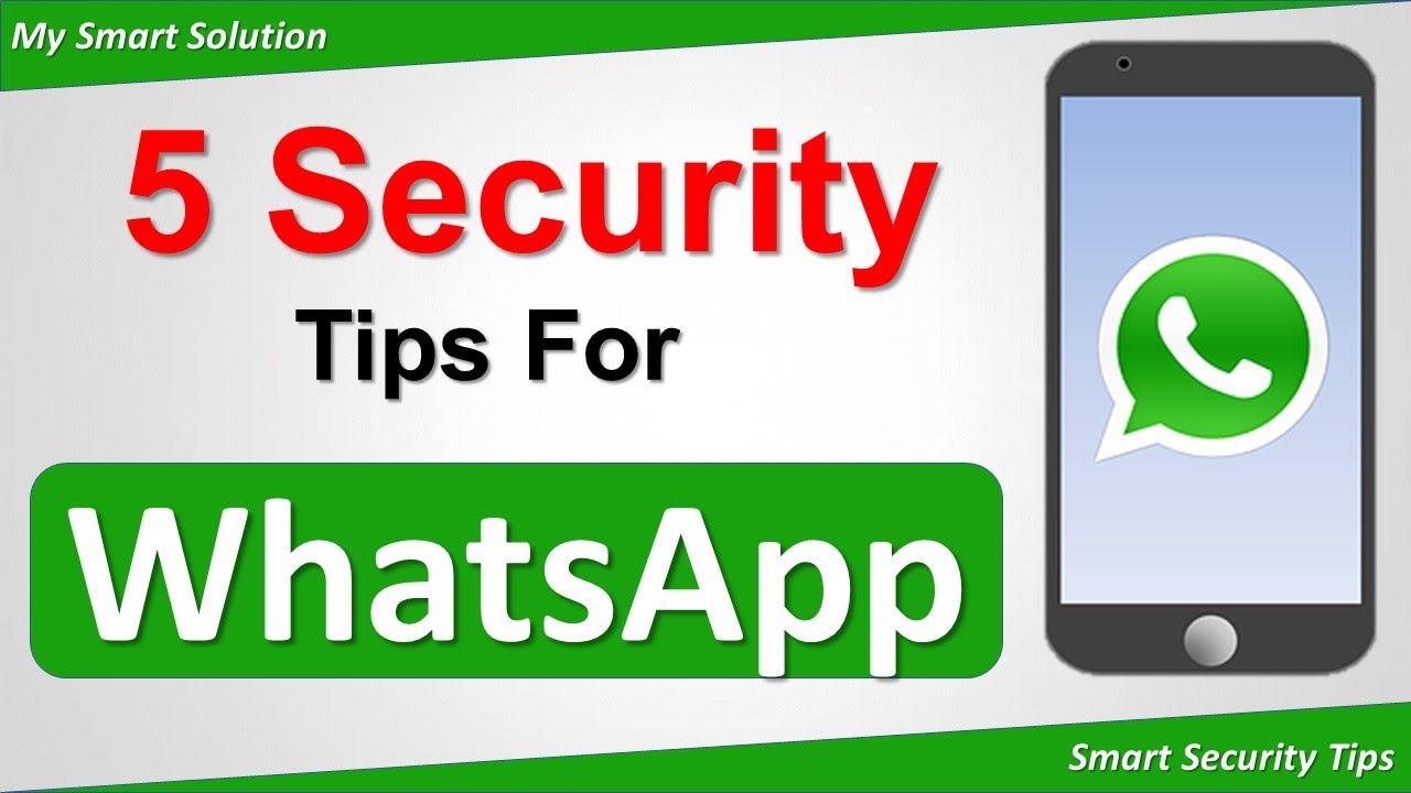 5 Security Tips for WhatsApp 🔐 - YouTube