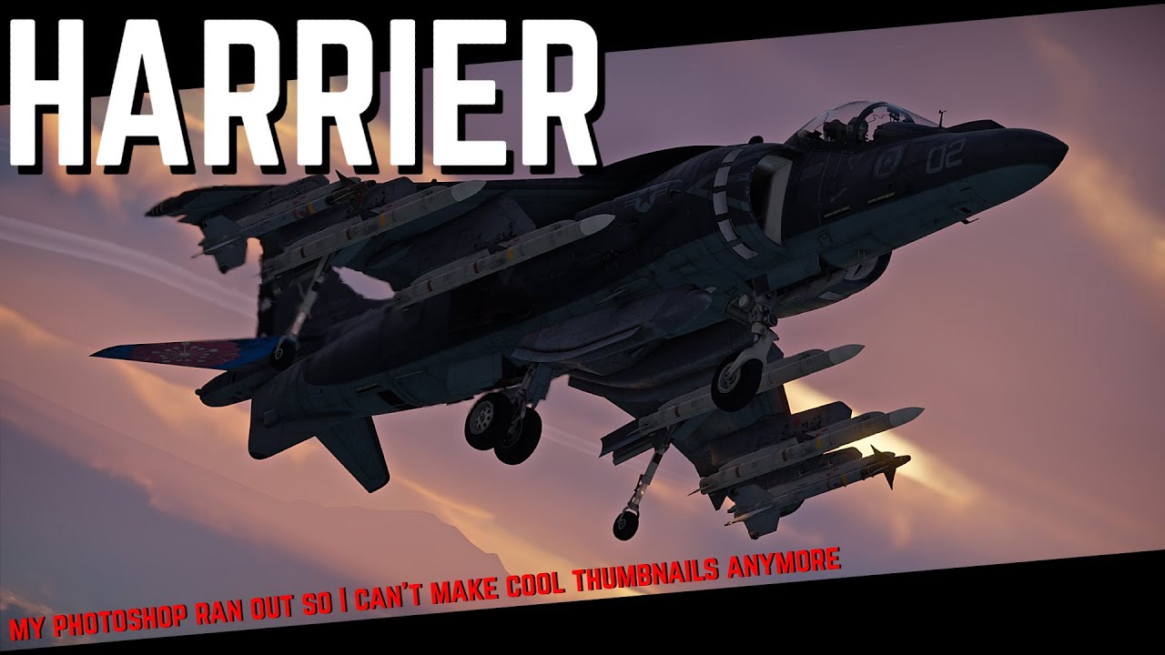 HARRIER (War Thunder Cinematic) - YouTube
