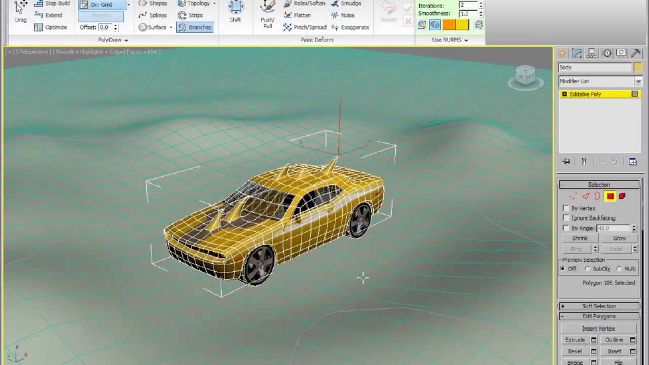 CGI 3D Tutorials : 3ds Max Setting Up The Graphite Modeling Tools - YouTube