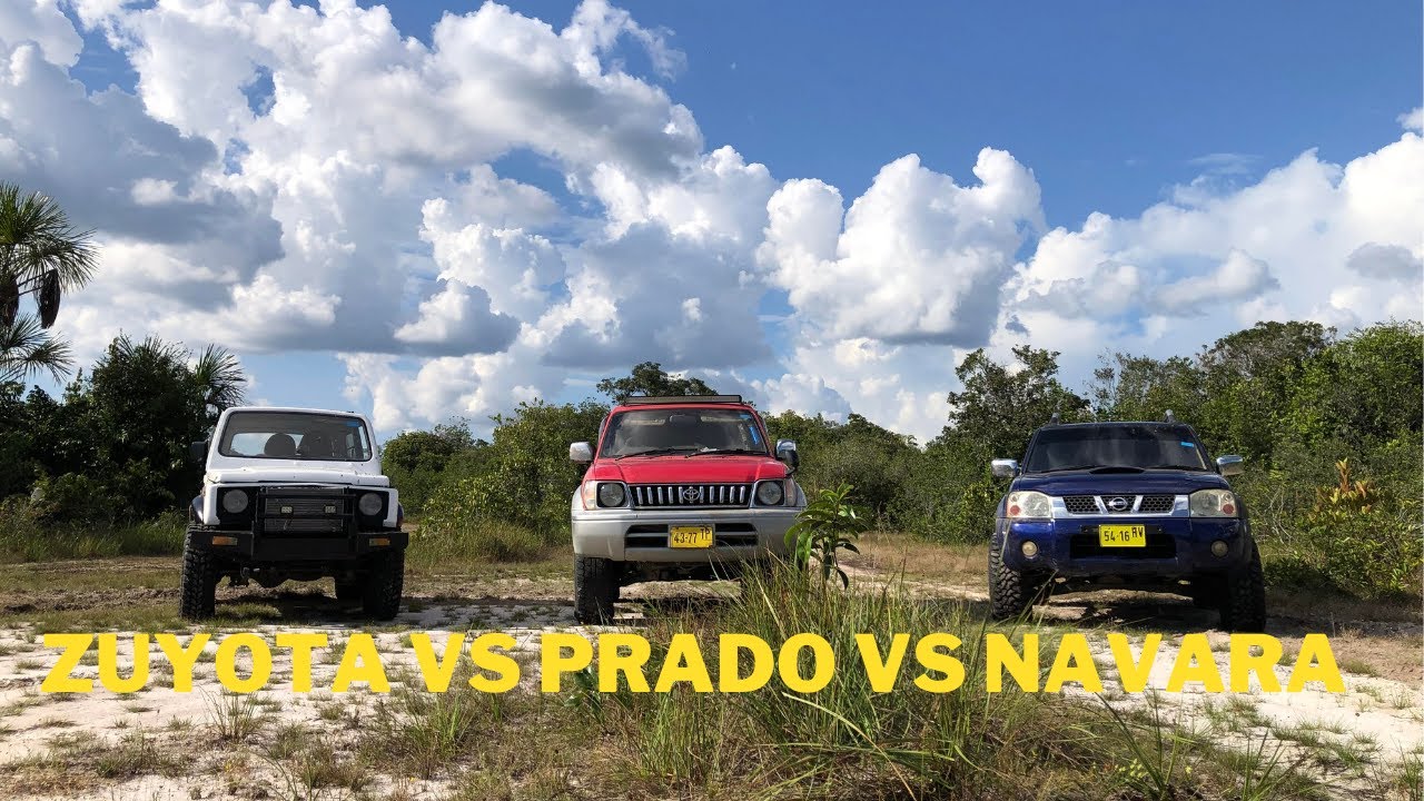 SUZUKI SAMURAI 3S-GE (ZUYOTA vs PRADO vs NAVARA) - YouTube