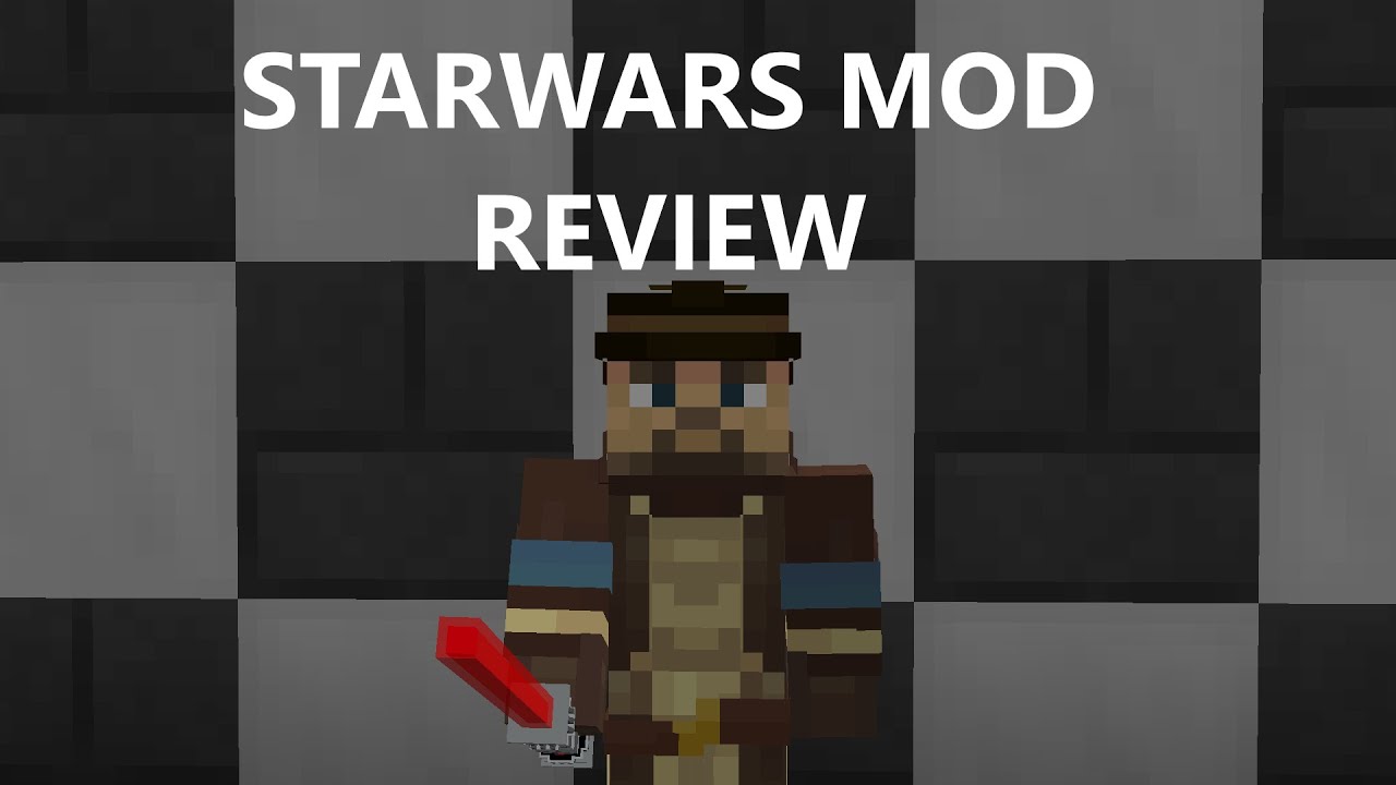 Reviewing The Minecraft Star Wars Mod - YouTube