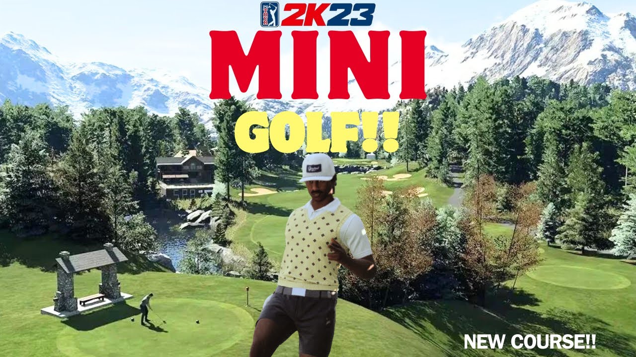 PGA Tour 2k23 Mini Golf challenge | Mini Golf Series ep 1 - YouTube