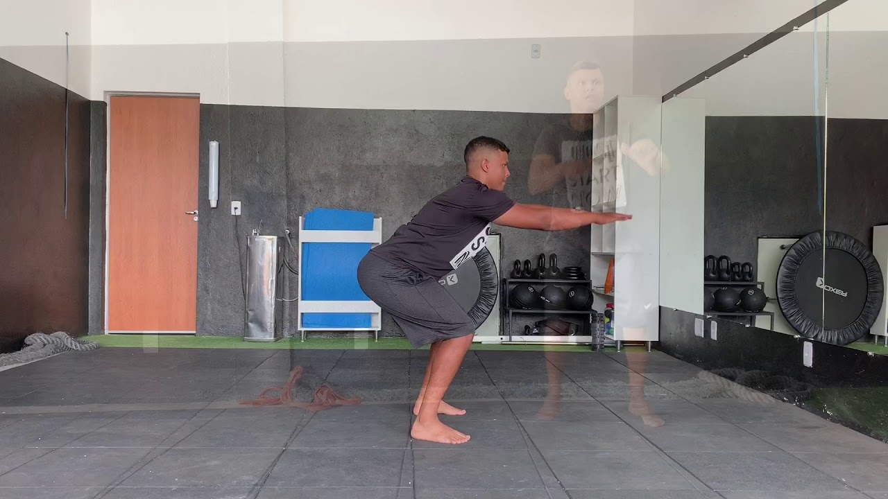 passada lateral c/ agachamento - YouTube
