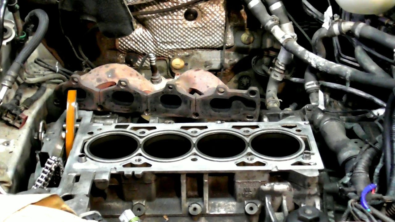 GM L61 Opel Z22SE демонтаж ГБЦ. - YouTube