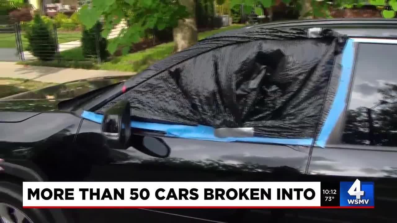 Rash of cars broken into near Belmont - YouTube