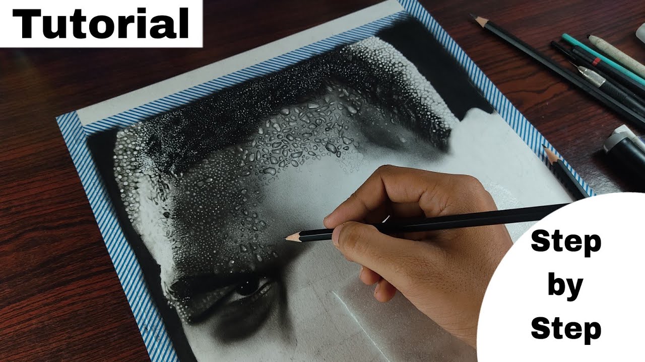 How to draw Hyperrealistic Drawing of Mike Tyson || Part -2 - YouTube