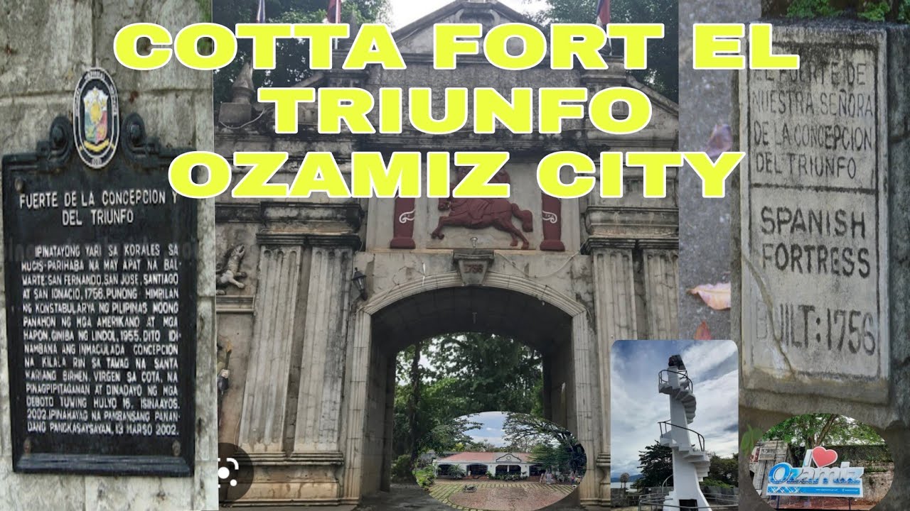 VISITING COTTA FORT EL TRIUNFO IN OZAMIZ | FUERTE DE LA CONCEPCION # ...