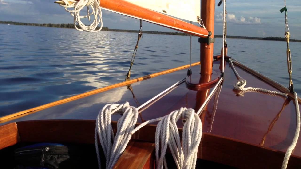 Light air sail on 120413 - YouTube