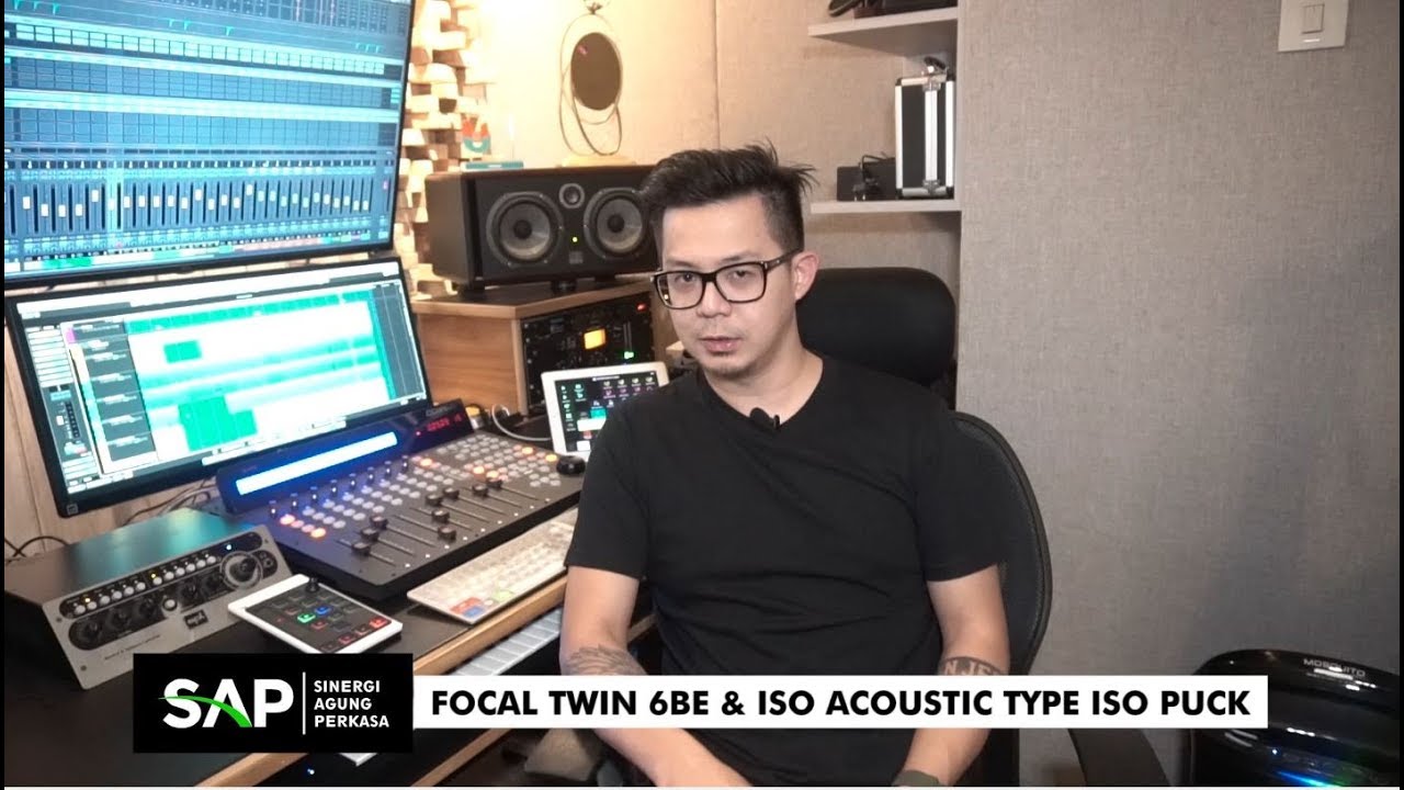 Ronald Steven with FOCAL TWIN 6 & ISO ACOUSTICS - YouTube