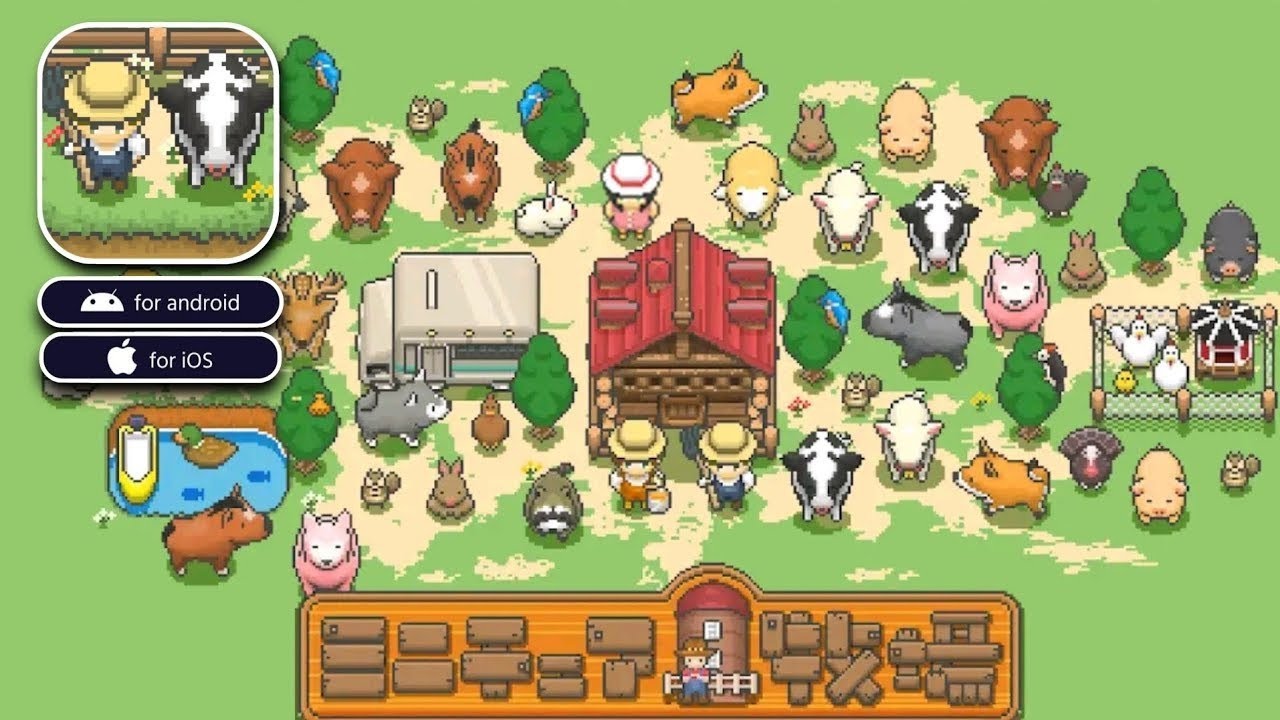 Tiny Pixel Farm - Simple Game - Simulation Farming Game Gameplay ...