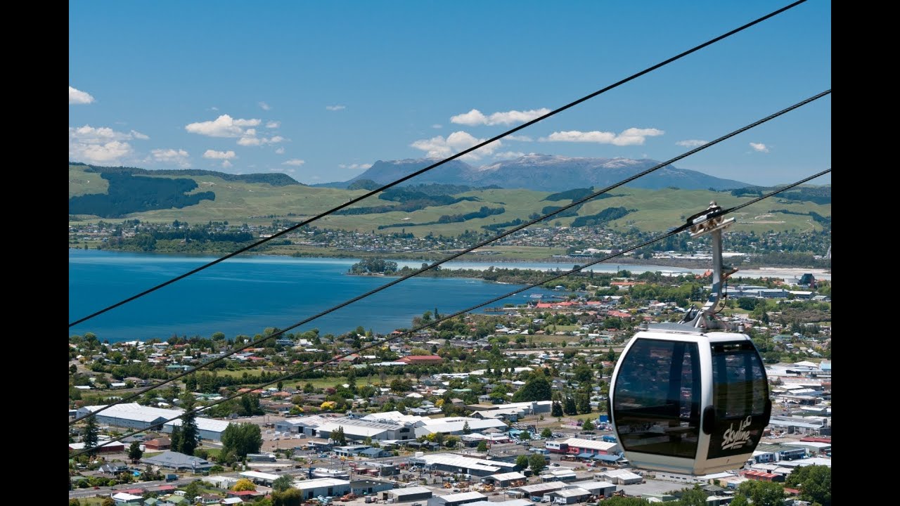 Rotorua Skyline Gondola & Luge - YouTube