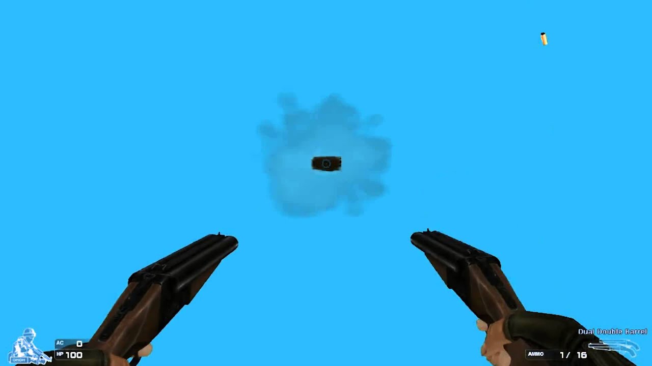 Dual Double Barrel (Greenscreen Test) - YouTube