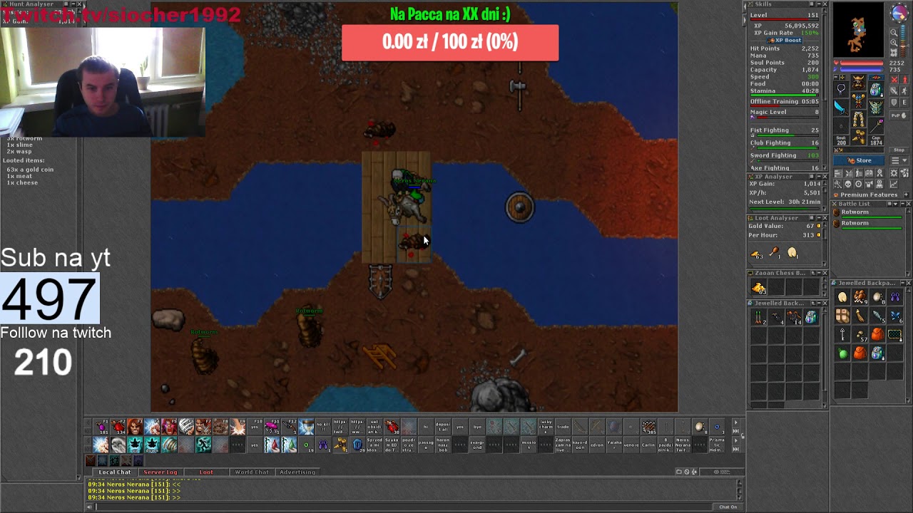Tibia Dead Archer Quest - YouTube