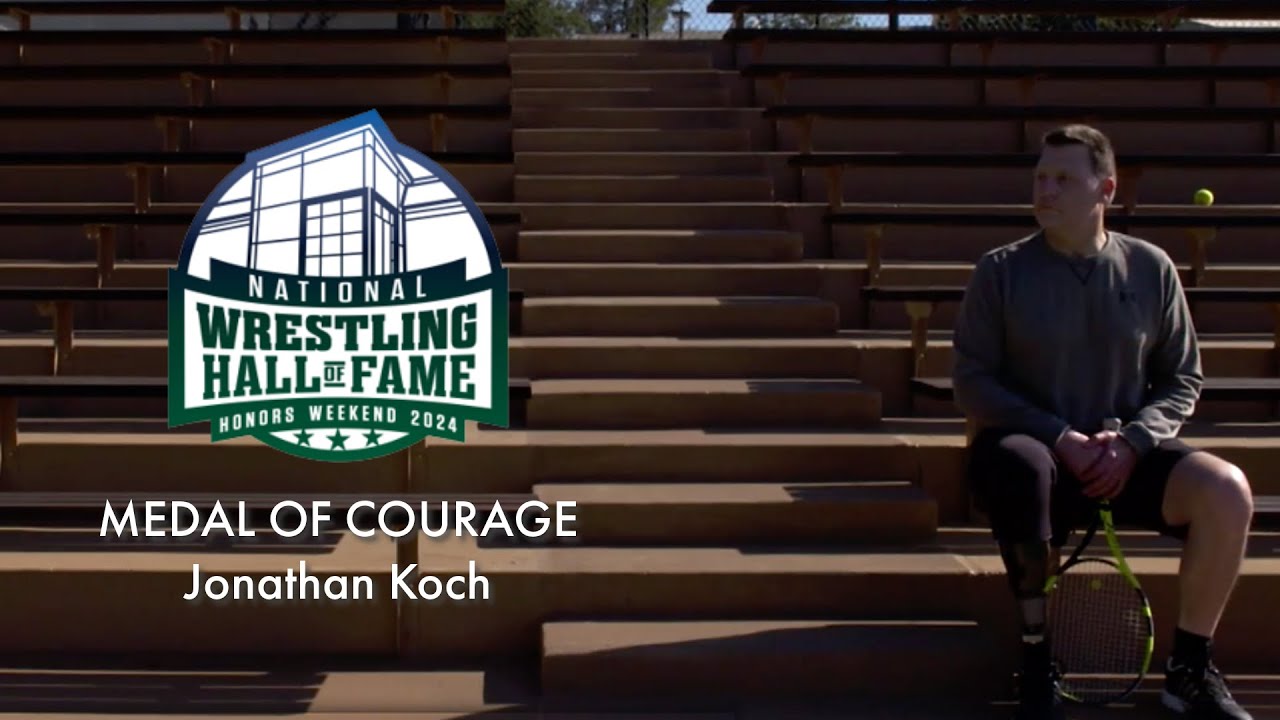 Hall of Fame Legends Series: 2024 Medal of Courage Jonathan Koch - YouTube