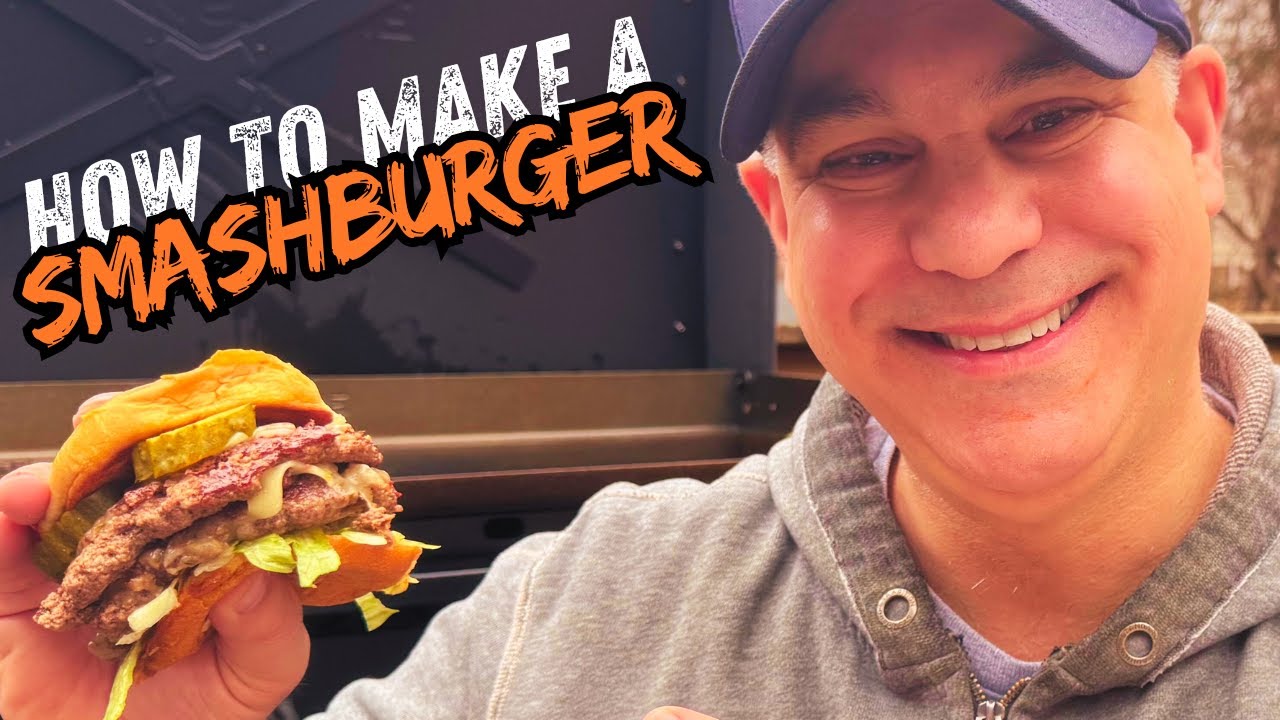How to Make a SMASH BURGER #smashburger - YouTube